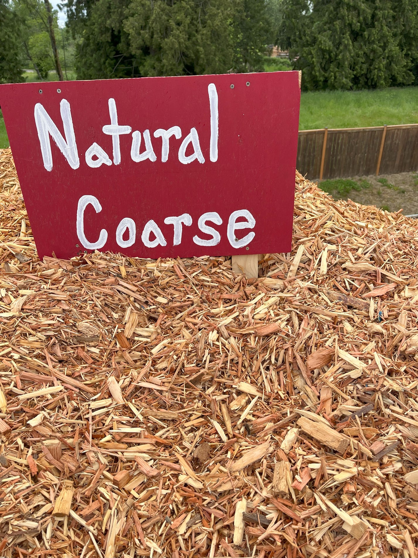 Natural Coarse Mulch – VISTA MATERIALS